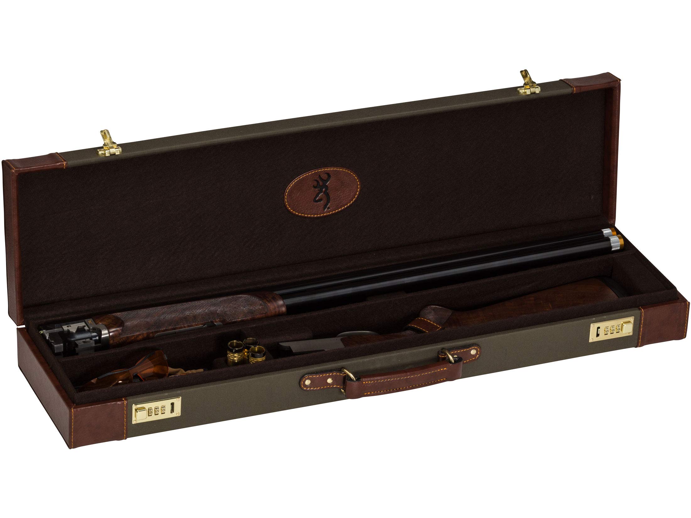 Browning, Encino II Fitted Case, Sage/Redwood