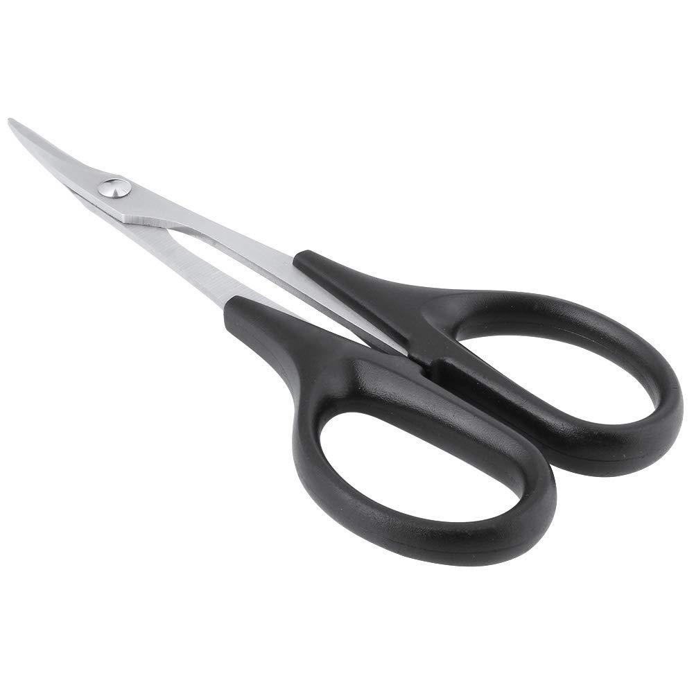 HobbyPark 0-14mm Hole Puncher Reamer w/Sleeve and Curved Scissors Set Universal Tool for RC Car Body Shell Lexan Plastic (with Black Reamer)