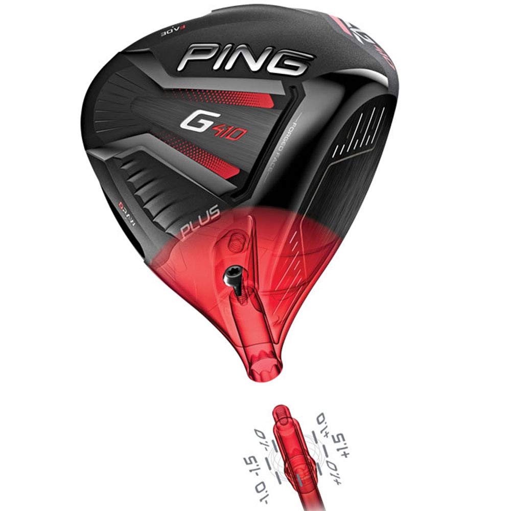 PING G410 Plus Driver (Right, Project X Even Flow Black Graphite, 6.0, 9)