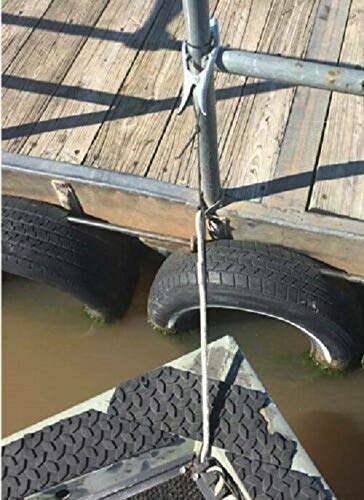 Brush Gripper Securely Anchor Your Kayak, Canoe or Boat in Seconds. The Harder You Pull The Tighter It Grips! - Made in USA