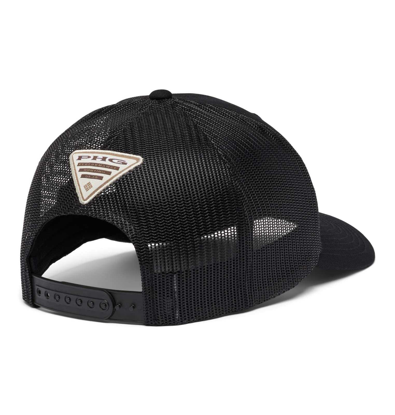 Columbia Unisex PHG Logo Mesh Snap Back - High, Black, One Size