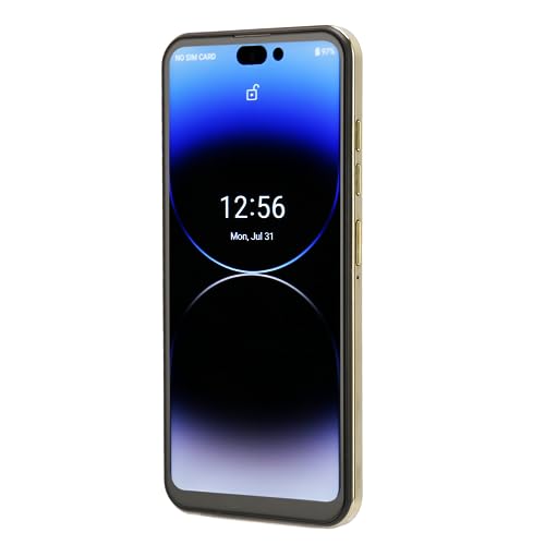 ciciglow Unlocked Phone 6.7 inch Large Screen Octa Core Processor Dual Camera Ample Storage 4G Cellular Network for12 System (US Plug)