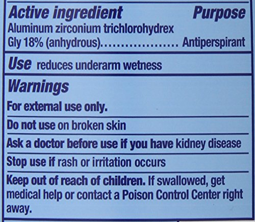 Secret Antiperspirant and Deodorant Women, Original Unscented Invisible Solid, pH Balanced, 2.6 Oz (Pack of 6)
