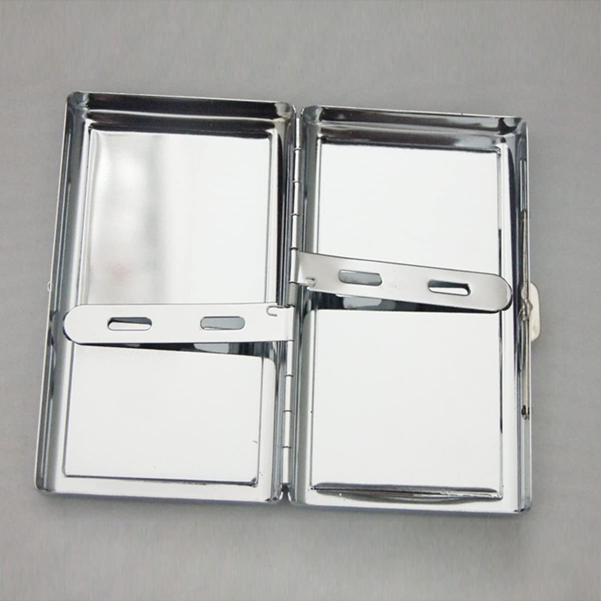 Cigarette Case Double Sided King,Roses Carnations Flowers Bouquet Keep Your Business Cards Clean C214