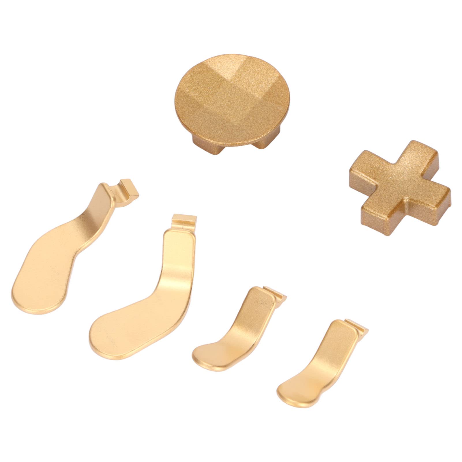 DAUERHAFT Trigger Paddle D Pads, Yellow Trigger Paddles and D Pads for Xbox One Elite Series 2