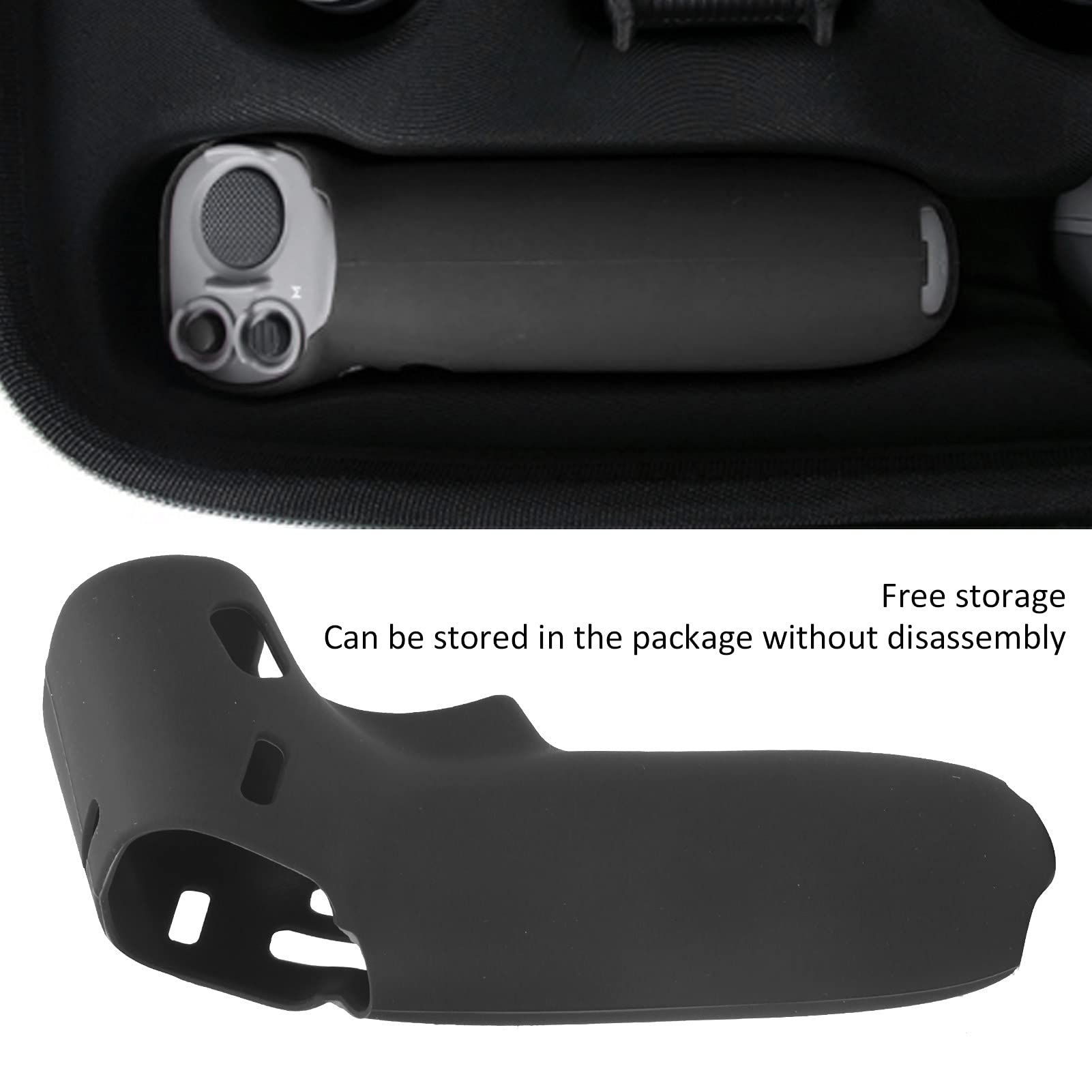 BTIHCEUOT Joystick Cover, Joystick Cover for FPV Soft Beautiful for FPV Gel Protective Sleeve Accessories for FPV(Black)