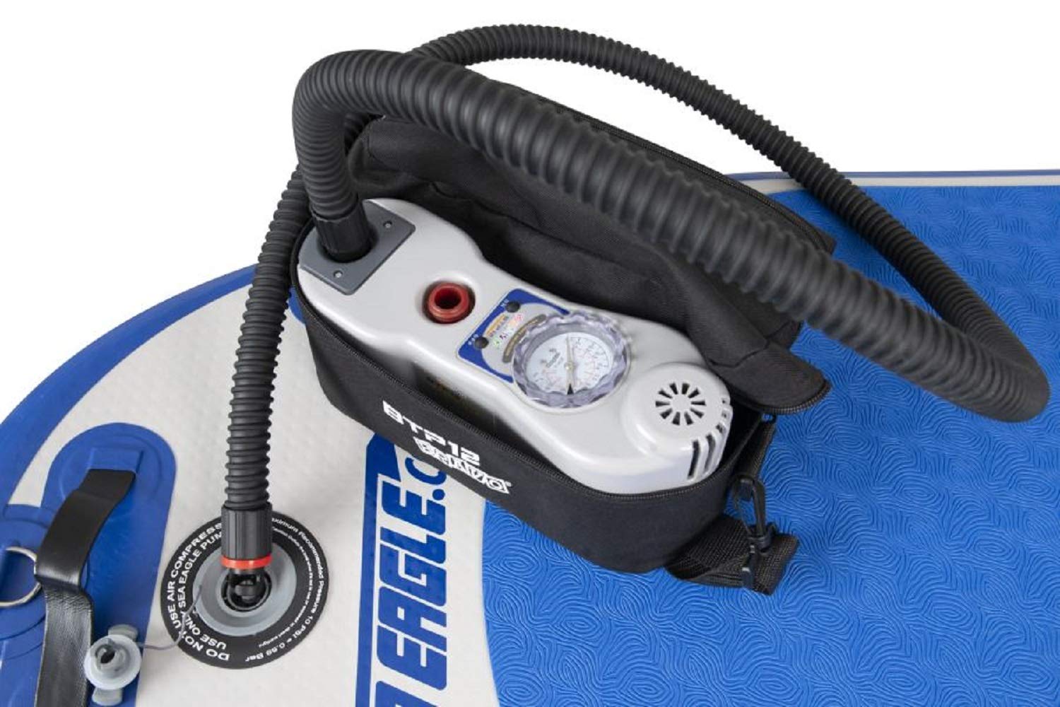 BTP Mano Two Stage Electric Turbo Pump for Inflatable Kayaks, SUPS, and Boats