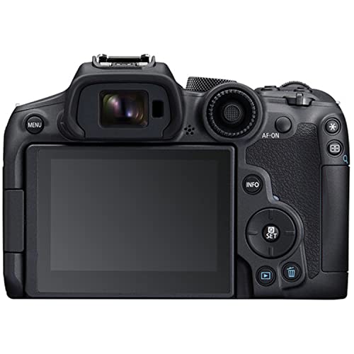 Canon EOS R7 Mirrorless Camera w/Canon RF-S 18-150mm is STM Lens and EF 75-300mm III Lens + Memory Card + Case + Photo and Video Editor & More