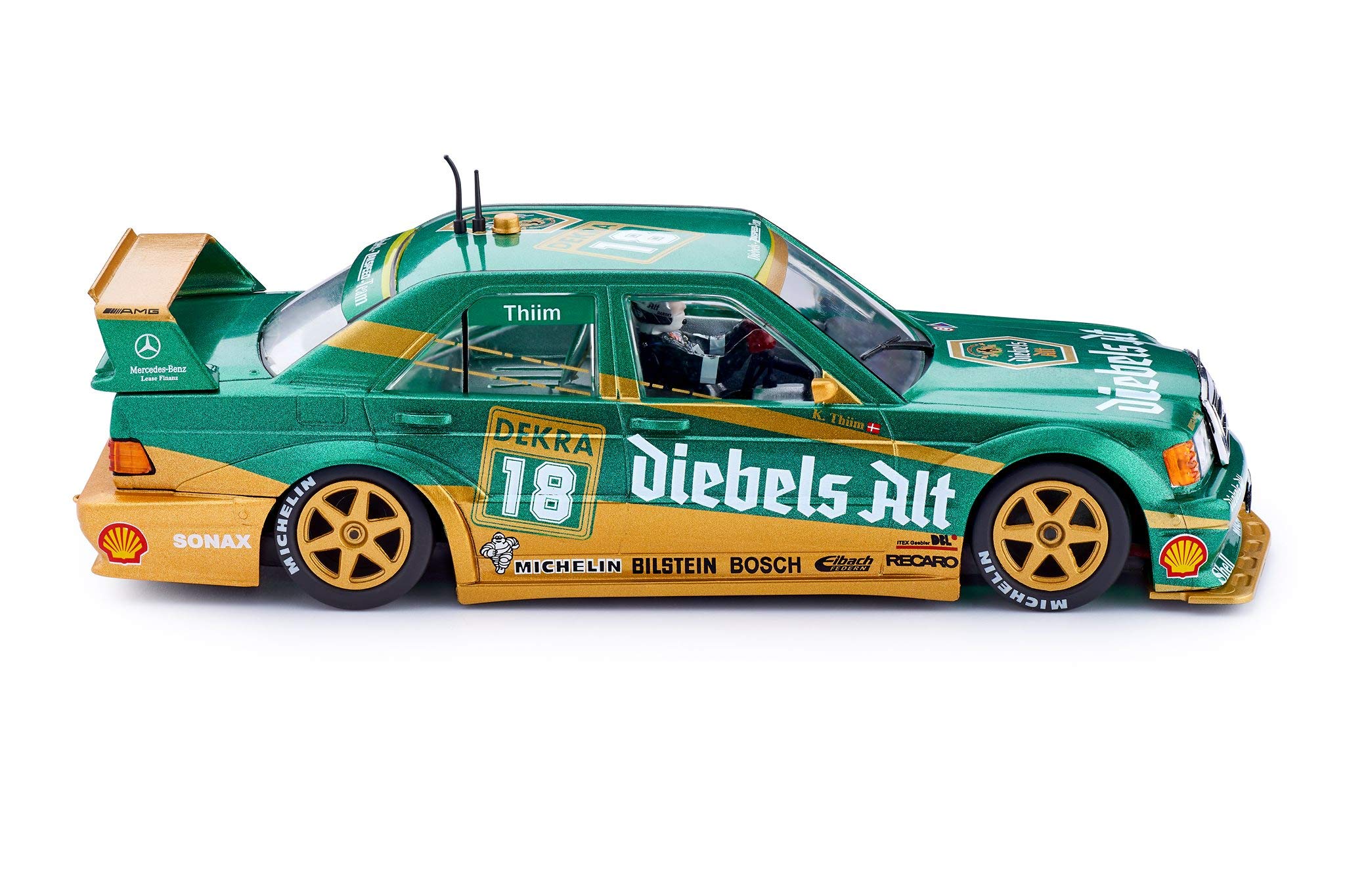 Slot.it Mercedes 190e 'Diebels Alt' 1st Zolder 1992 1:32 Performance Slot Race Car SICA44A
