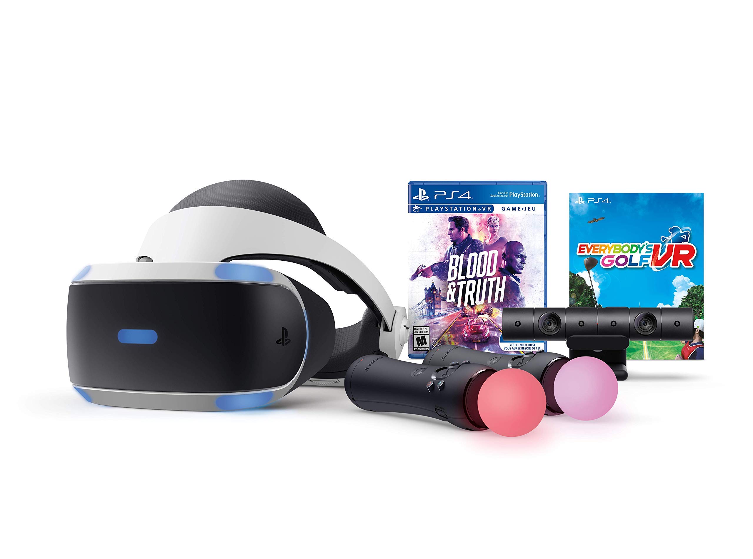 Playstation VR - Mega Blood + Truth Everybodys Golf Bundle (Renewed) [Video Game]