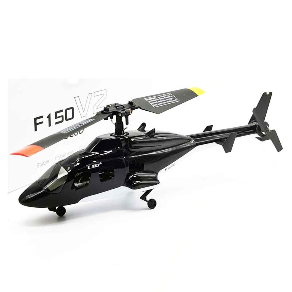 DBXMFZW New Mini Remote Control Helicopter F150V2 Little Flying Wolf Combat Drone Model Airplane 6-axis Gyroscope Cc3d Toy High Precision Aviation Model for 8-12 Years Old