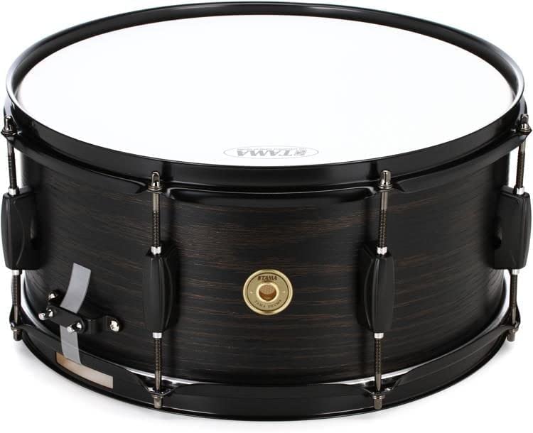 Tama Woodworks Snare Drum - 6.5 x 14-inch - Black Oak Wrap