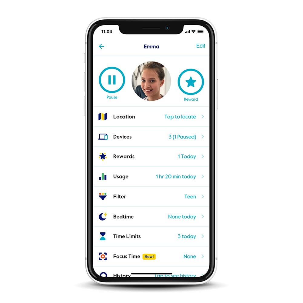 Circle Parental Controls 1-Yr Subscription - Internet & Mobile Devices - Works on Wifi, Android & iOS Devices - Control Apps, Set Screen Time Limits, Block & Filter Content