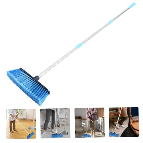 GOOHOCHY Long-Handled Broom Tool Office Garbage Cleaner Household Supplies Floor Wiper Kitchen Brooms for Sweeping Indoor Cleaning Btush Household Cleaning Supply Stable Broom ,pp,pet