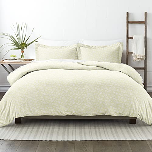 Linen Market Duvet Cover Queen (Ivory) - Experience Hotel-Like Comfort with Unparalleled Softness, Exquisite Prints & Solid Colors for a Dreamy Bedroom - Queen Duvet Cover Set with 2 Pillow Shams
