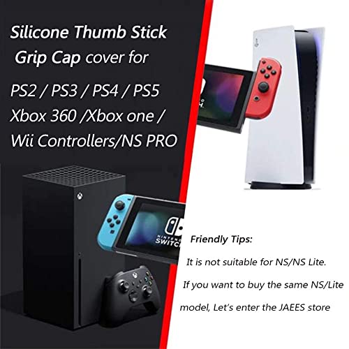 No-Slip Thumb Grips | Universal Edition for Nintendo Switch Pro, Playstation 4 (PS4), Playstation 5 (PS5), Xbox One & Xbox Series X Controller | 8-Pack