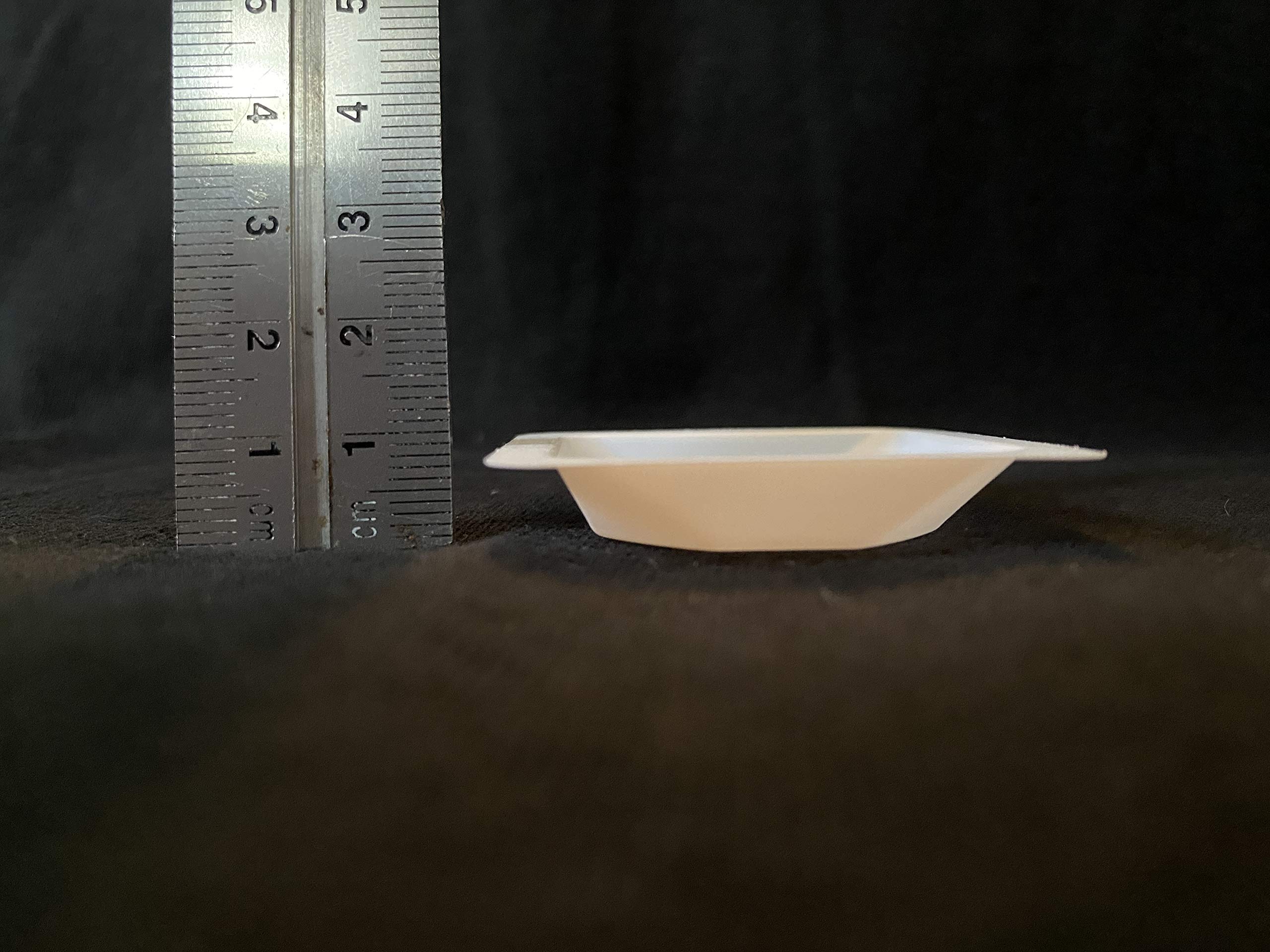 Standard Weighing Boats, W-S46-WH-50, 46mm, Small, White, Pack of 50