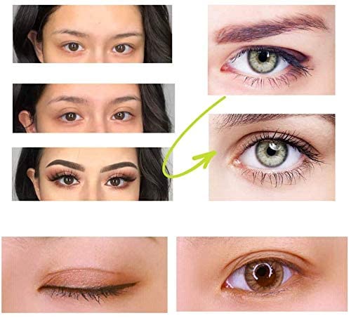Eyelid Lift Strips, 4MM Double Eyelid Tapes Sticker for Heavy Hooded, Droopy Lids for Dramatic Lift - Instant Eye Lift Without Surgery, 320 Count Eyelid Correction Stripers