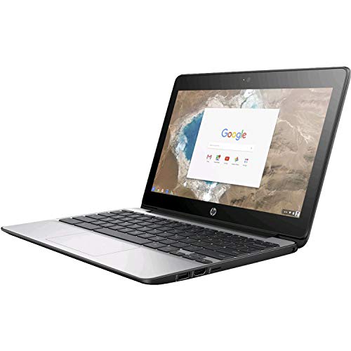 HP 11 G5 Chromebook 11.6'' Laptop Intel Celeron N 1.60GHz 4GB 16GB SSD - 1FX82UT, Black (Renewed)