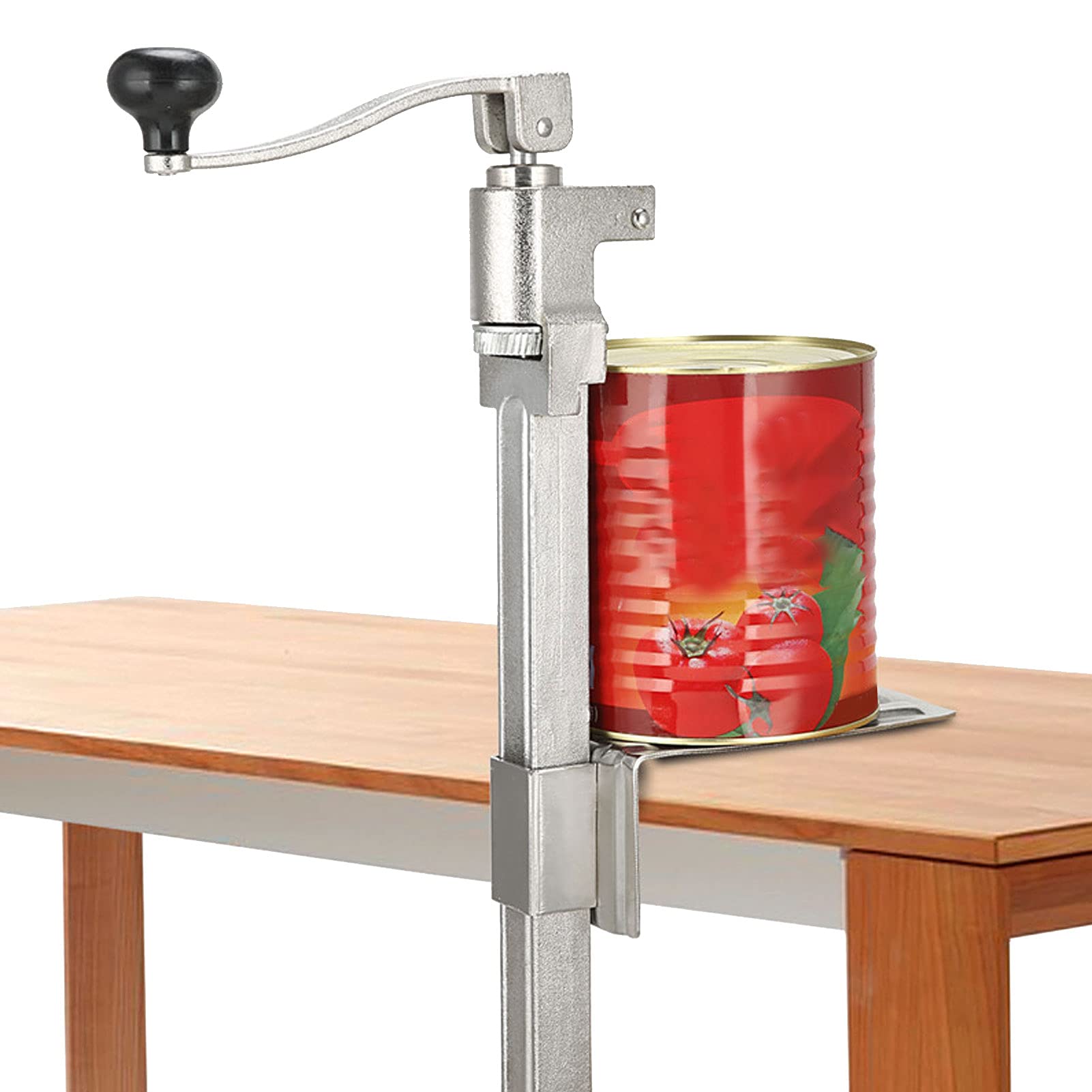 Commercial Can Opener Industrial Can Opener 13inch Heavy Duty Commercial Kitchen Restaurant Can Opener Table Bench Clamp Commercial Grade Manual Can Opener