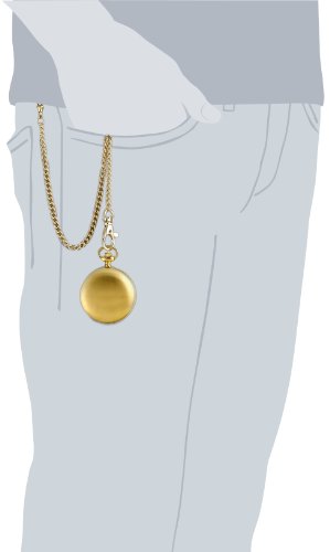 Charles-Hubert, Paris 3780-G Gold-Plated Mechanical Pocket Watch