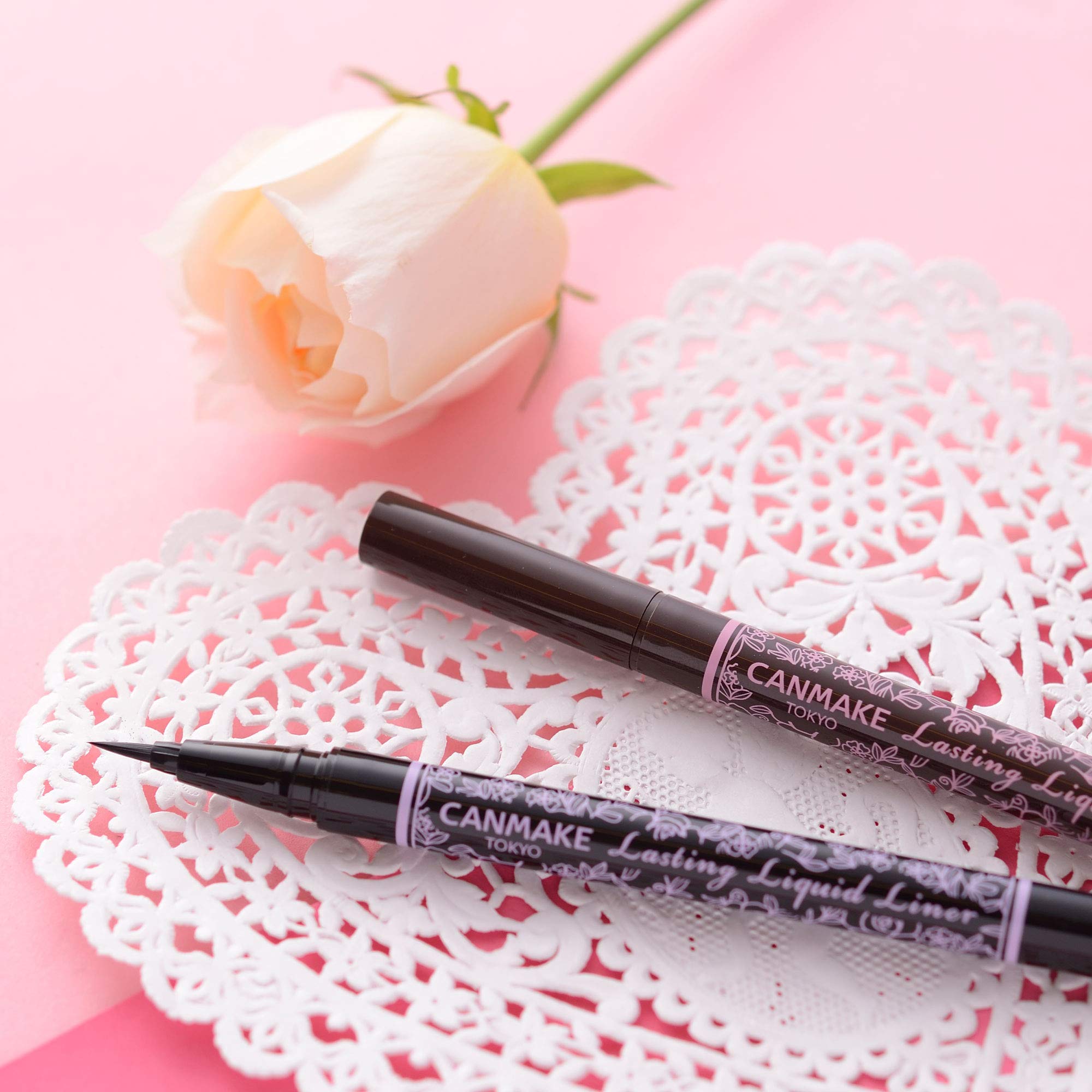CANMAKE Lasting Liquid Liner 0.5mL (02 Bitter Choco Brown)