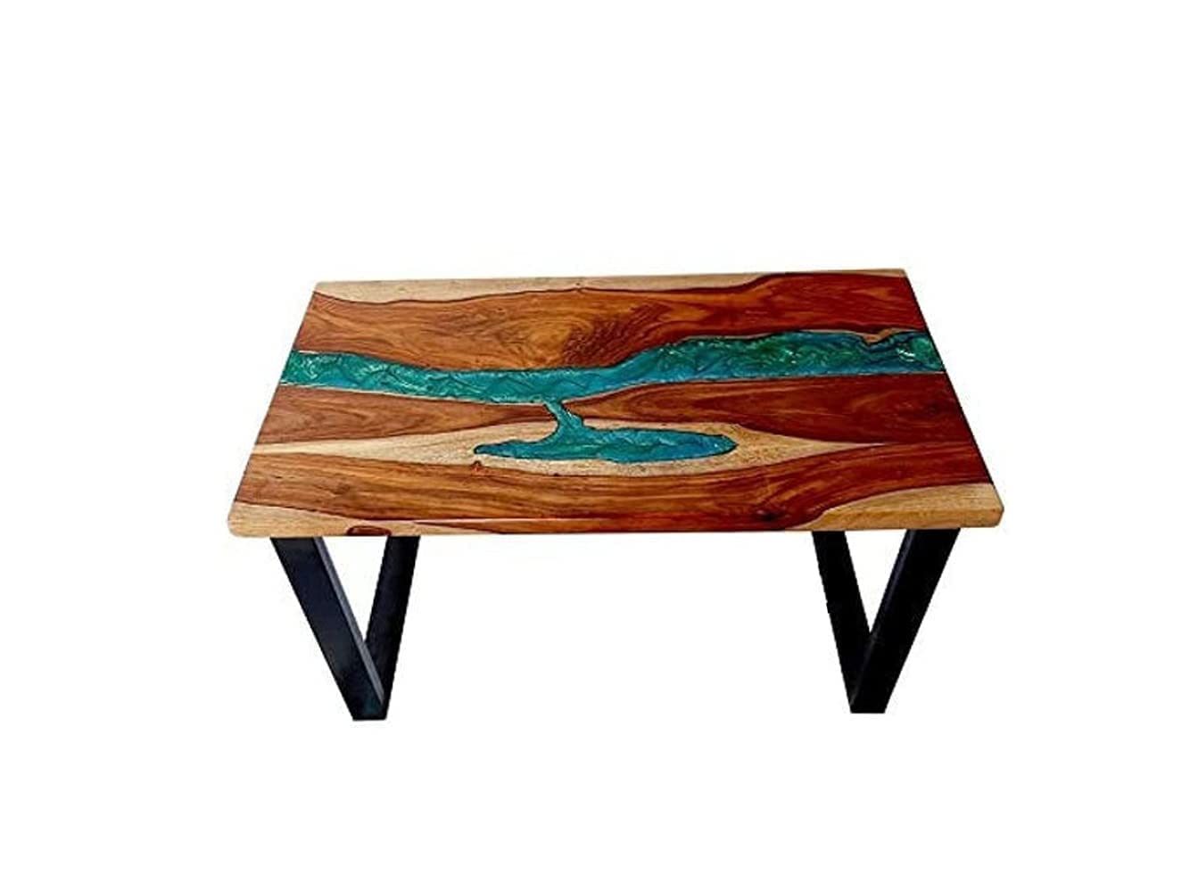 Epoxy Table, Epoxy Resin River Table, Live Edge Wooden Table, Natural Wood,Dining Table, Natural Epoxy Table, Resin Table