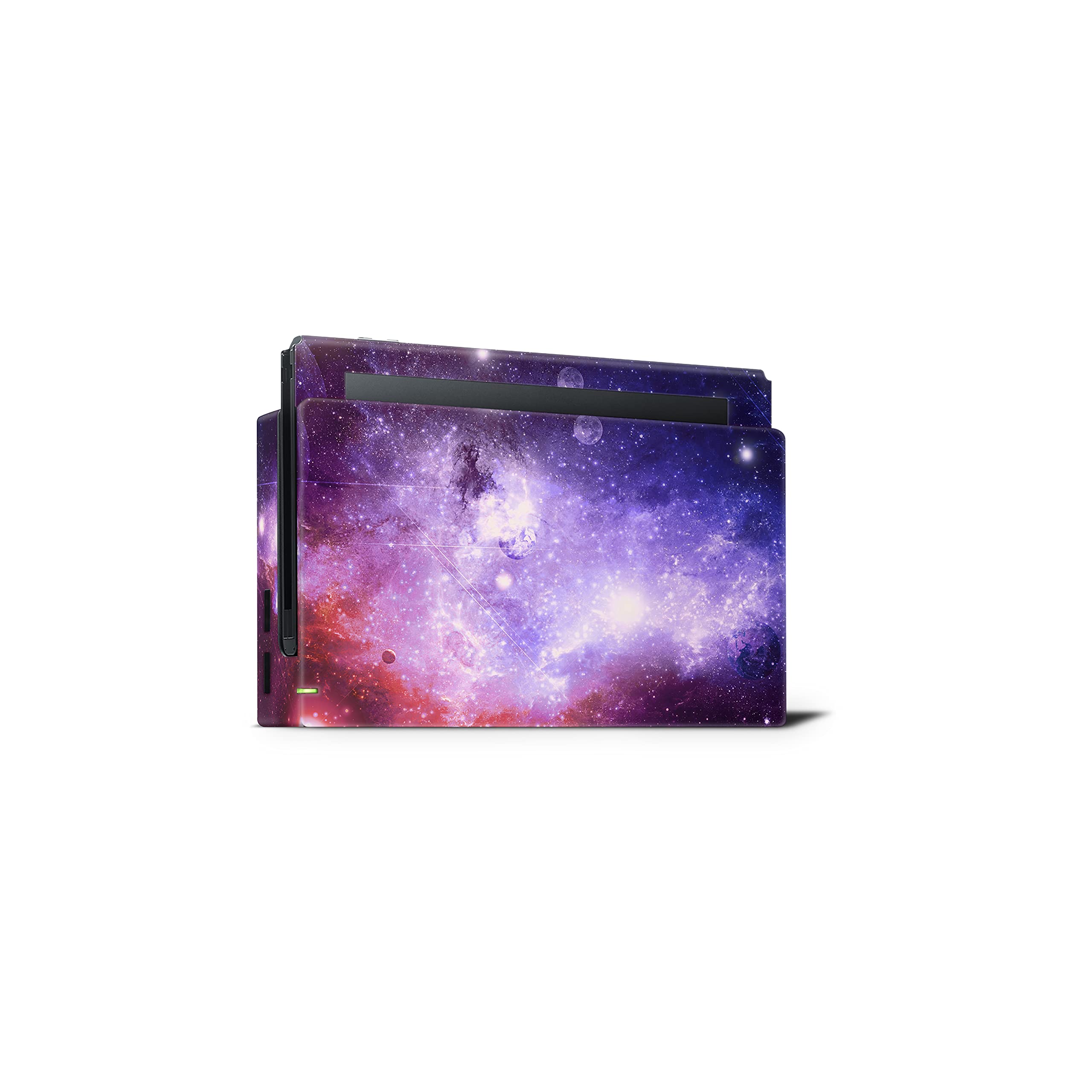 Tacky Design Galaxy Skin Compatible with Nintendo Switch Skin Wrap Cover, Planets Skin for Nintendo Switch Stickers, Premium Vinyl 3M Full Wrap Decal