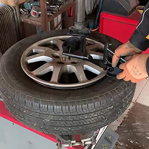 Hedume 4 Pack Tire Changer, Nylon Tire Bead Clamp Drop Center Tool, Universal Rim Pry Tire Changer Wheel Changing Helper Heavy Duty