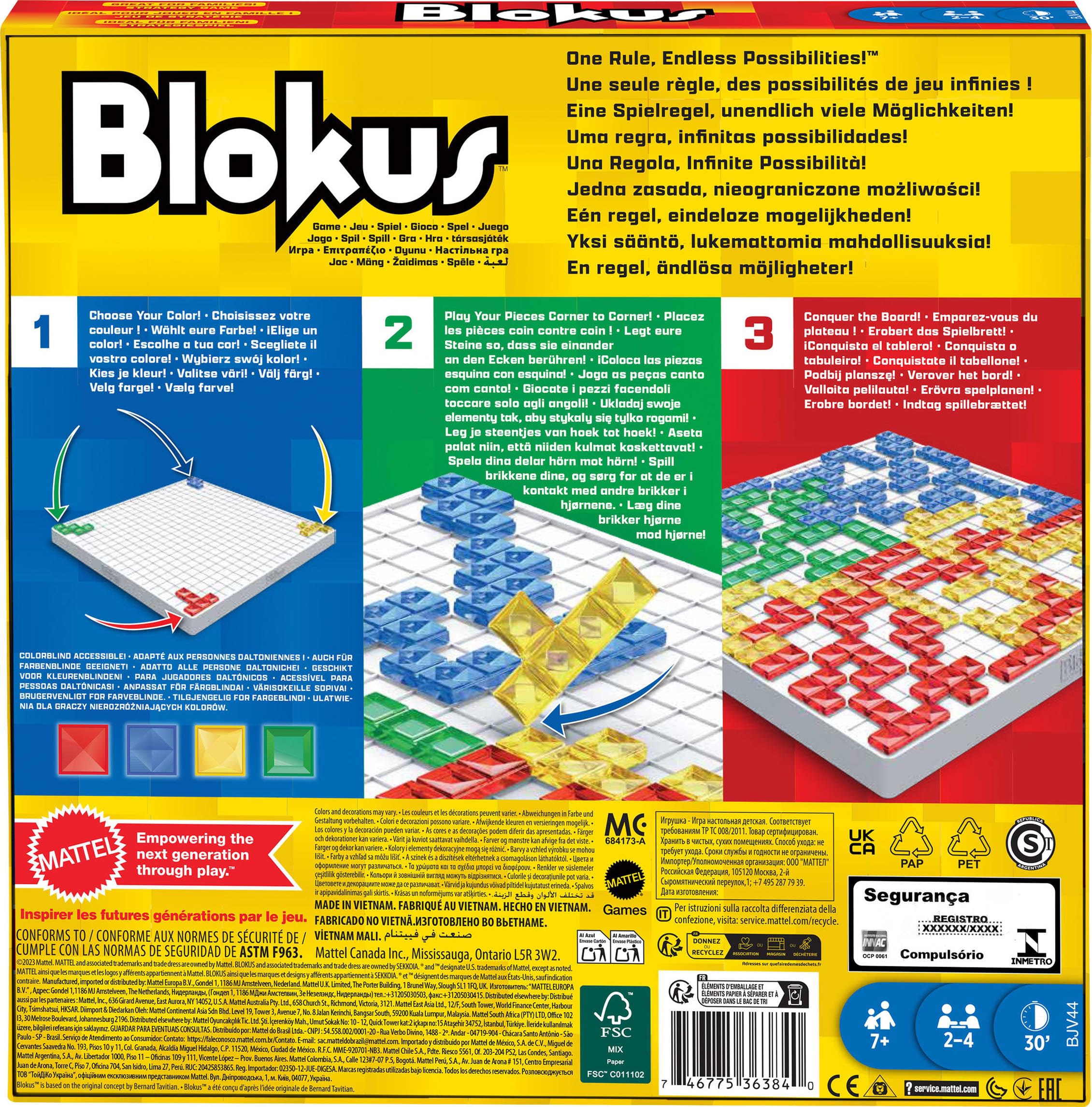 Mattel Games Blokus Game