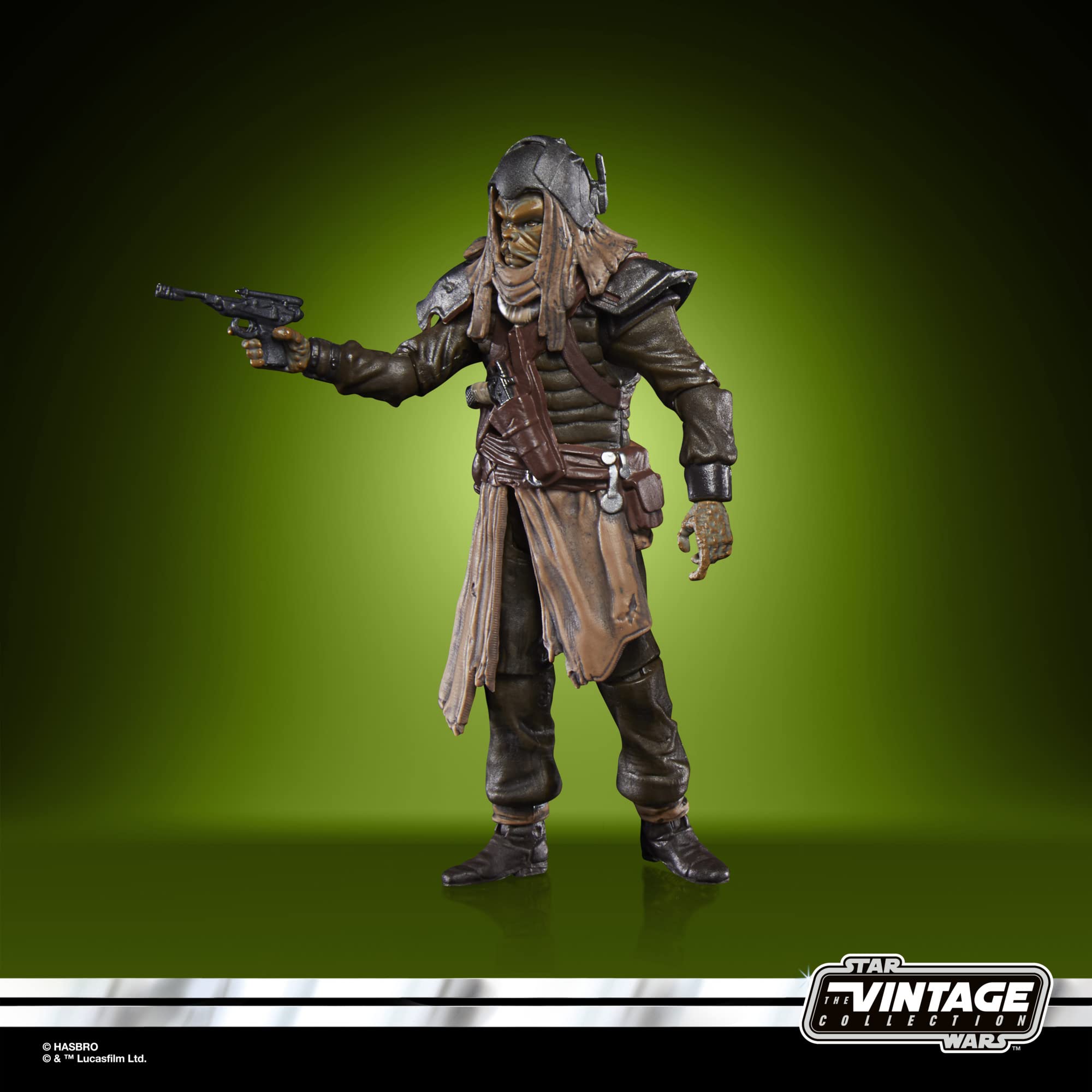 STAR WARS The Vintage Collection Klatooinian Raider Toy, 3.75-Inch-Scale The Mandalorian Action Figure, Toys for Kids Ages 4 and Up
