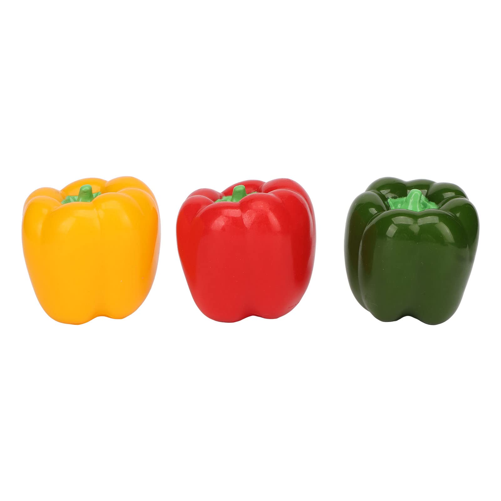 Dog Squeaky Chew Toys,Cute Pepper Shape Teeth Grinding,Cuddly Soft Toy for Dogs,Interactive Boredom Relief Bite Resistant Squeaky Squeeze Dog Toy for Medium Dogs