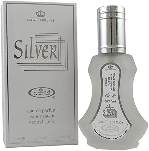 Silver - Al-Rehab Eau De Natural Perfume Spray - 35 ml (1.15 fl. oz)