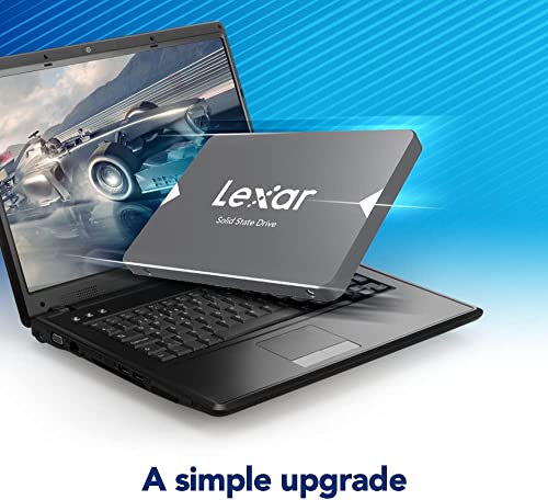 Lexar NS100 256GB 2.5β SATA III Internal SSD, Solid State Drive, Up To 520MB/s Read (LNS100-256RBNA)