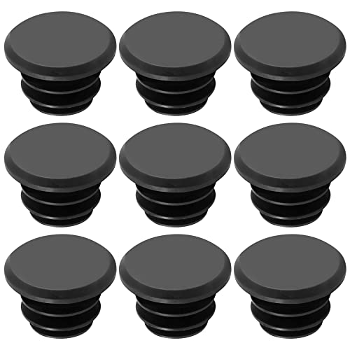 Coasta 100 Pcs Handlebar Bar End Plugs Plastic Bike Handlebar Bar End Caps for Road Mountain Bike Bicycle