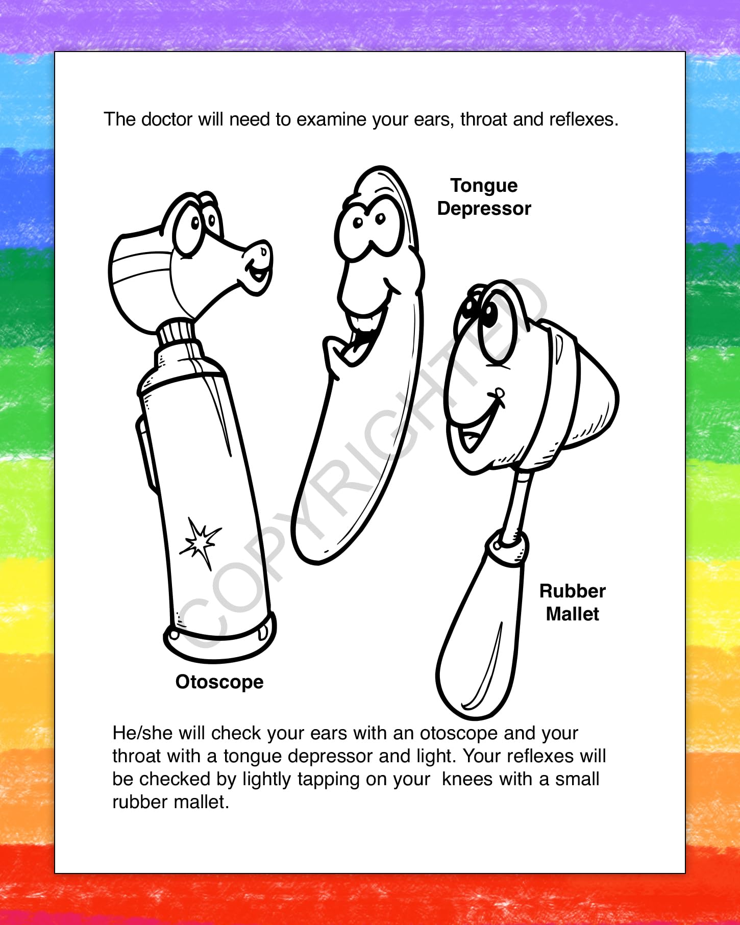ZOCO - Your Hospital Cares About You - Coloring Books (25 Bulk Pack, Without Crayons) - Games, Puzzles, Activities for Kids