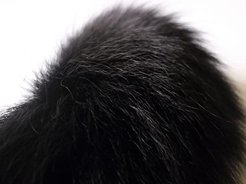 Chunxiao Supper Huge and Fluffy Sunny Fox Tail Fur Cosplay Toy Handbag Accessories Key Chain Ring Hook Tassels
