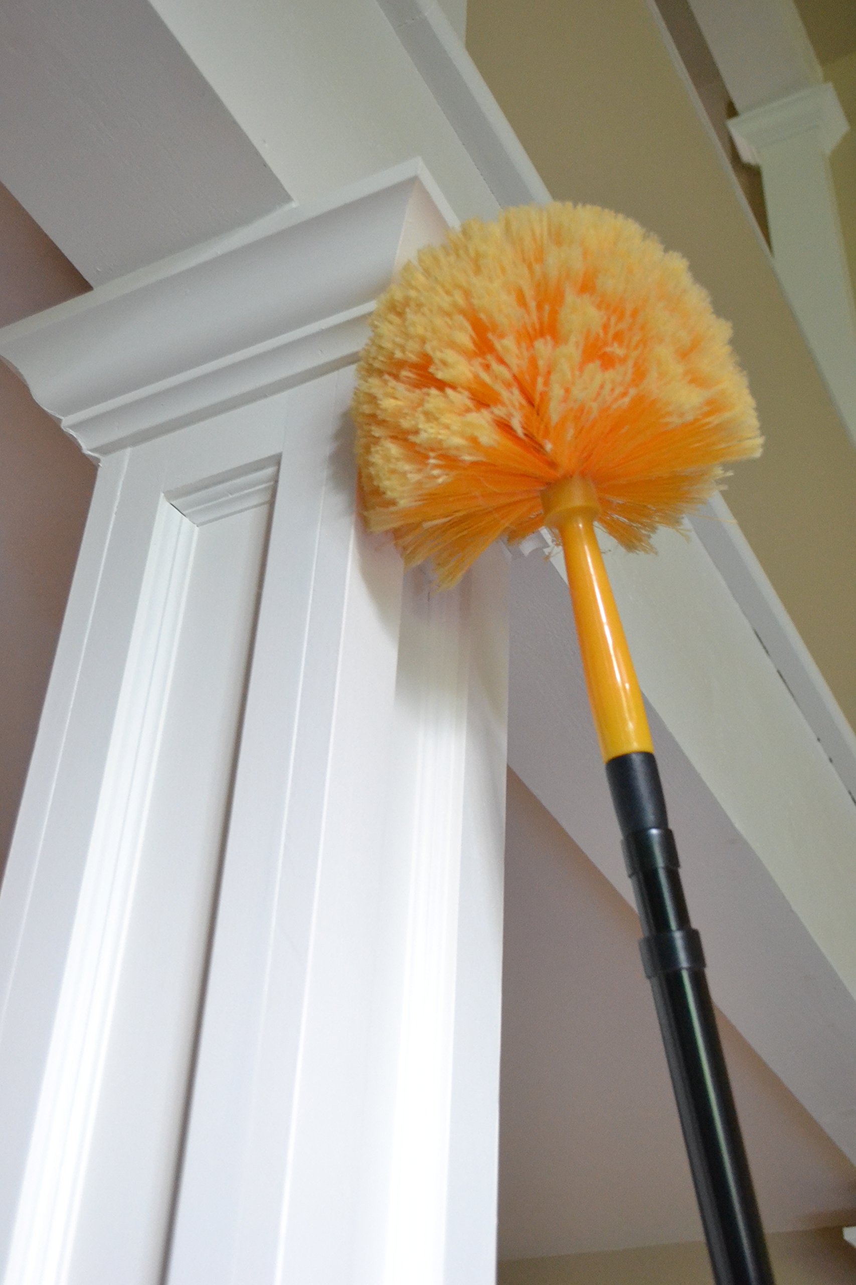 Starmax Mighty Tough Cob Web Duster with 118" Extension Handle, Pack of 6, 195-50