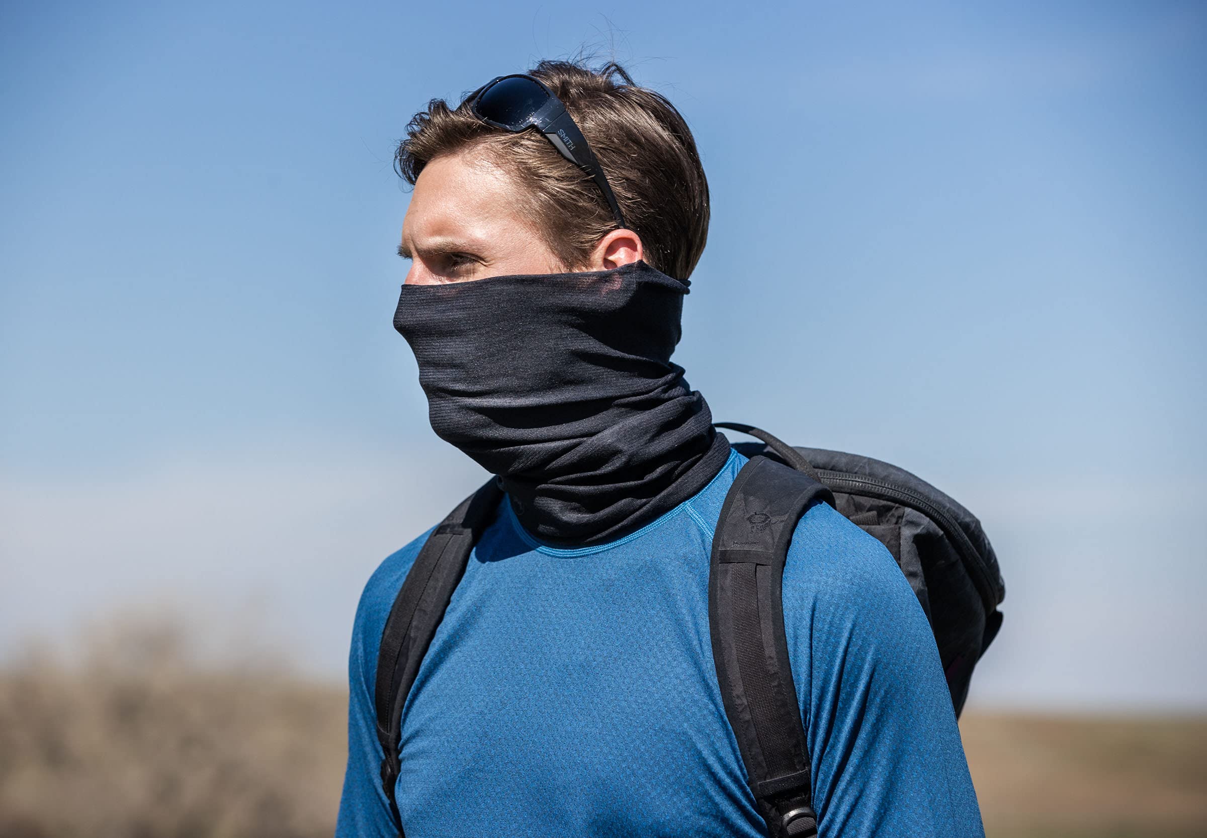 BUFF CoolNet UV Neck Gaiter, UPF 50 Sun Protection, Breathable, Cooling Bandana, Versatile, Quick Dry Face Mask, Lilac, Adult Size