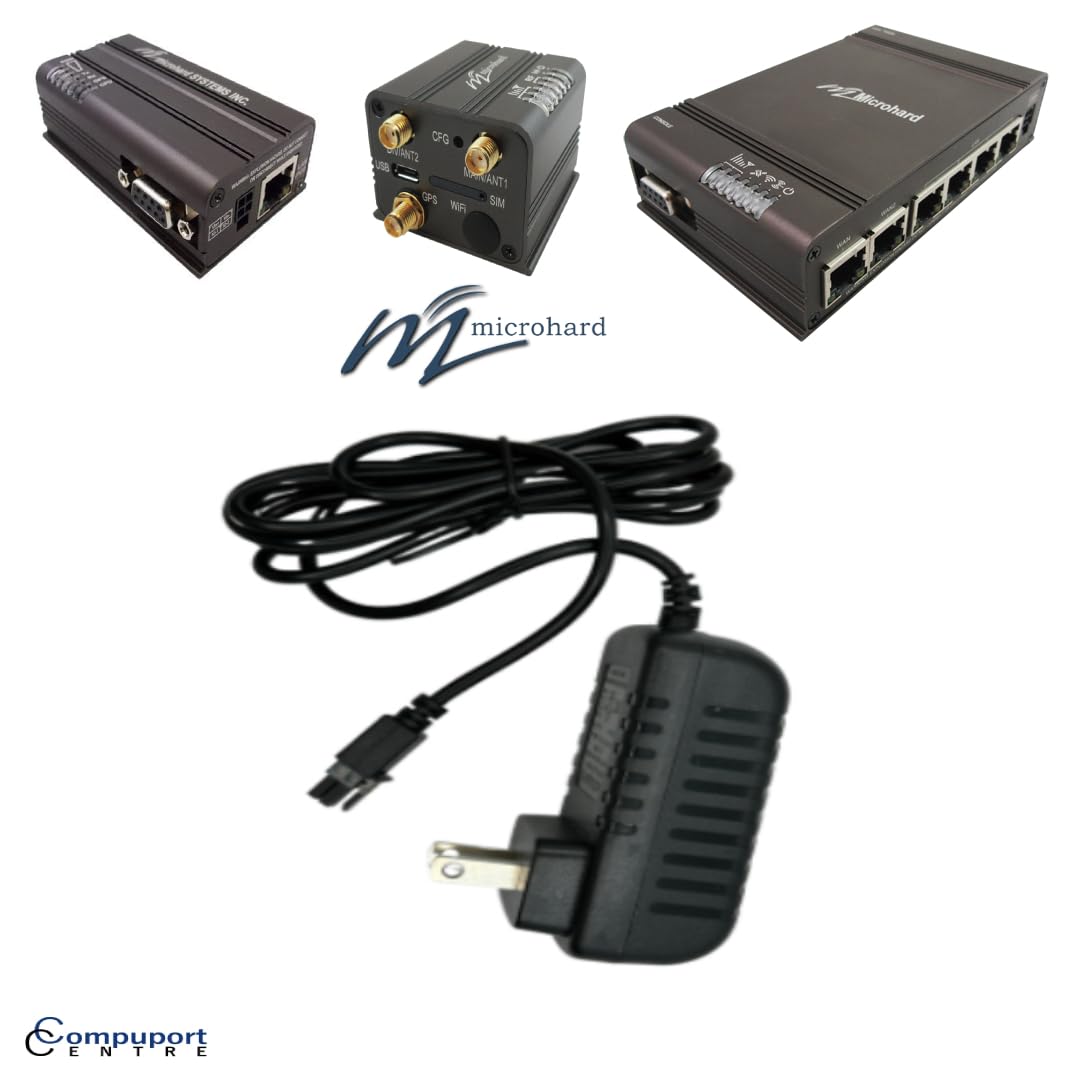 CompuPort Centre - Microhard BulletLTE-NA2 - CA-MHS117404 -LTE Ethernet, USB & Serial Gateway 4G Wireless Modem for Utilities, Telemetry & IoT/IIoT (Modem Only)