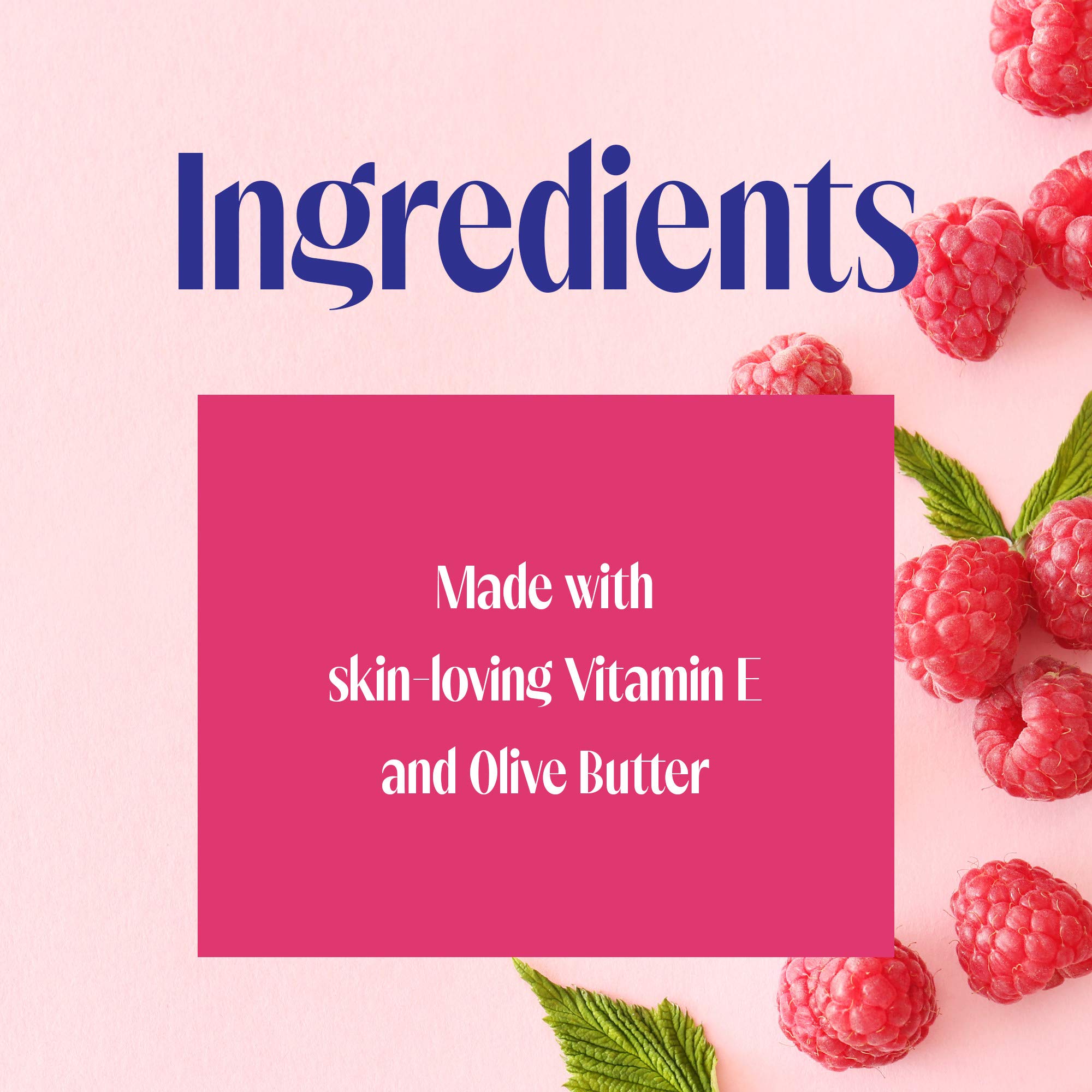 Skintimate Signature Scents Moisturizing Shave Gel for Women Raspberry Rain with Vitamin E and Olive Butter - 2.75 Ounce(Packaging May Vary)