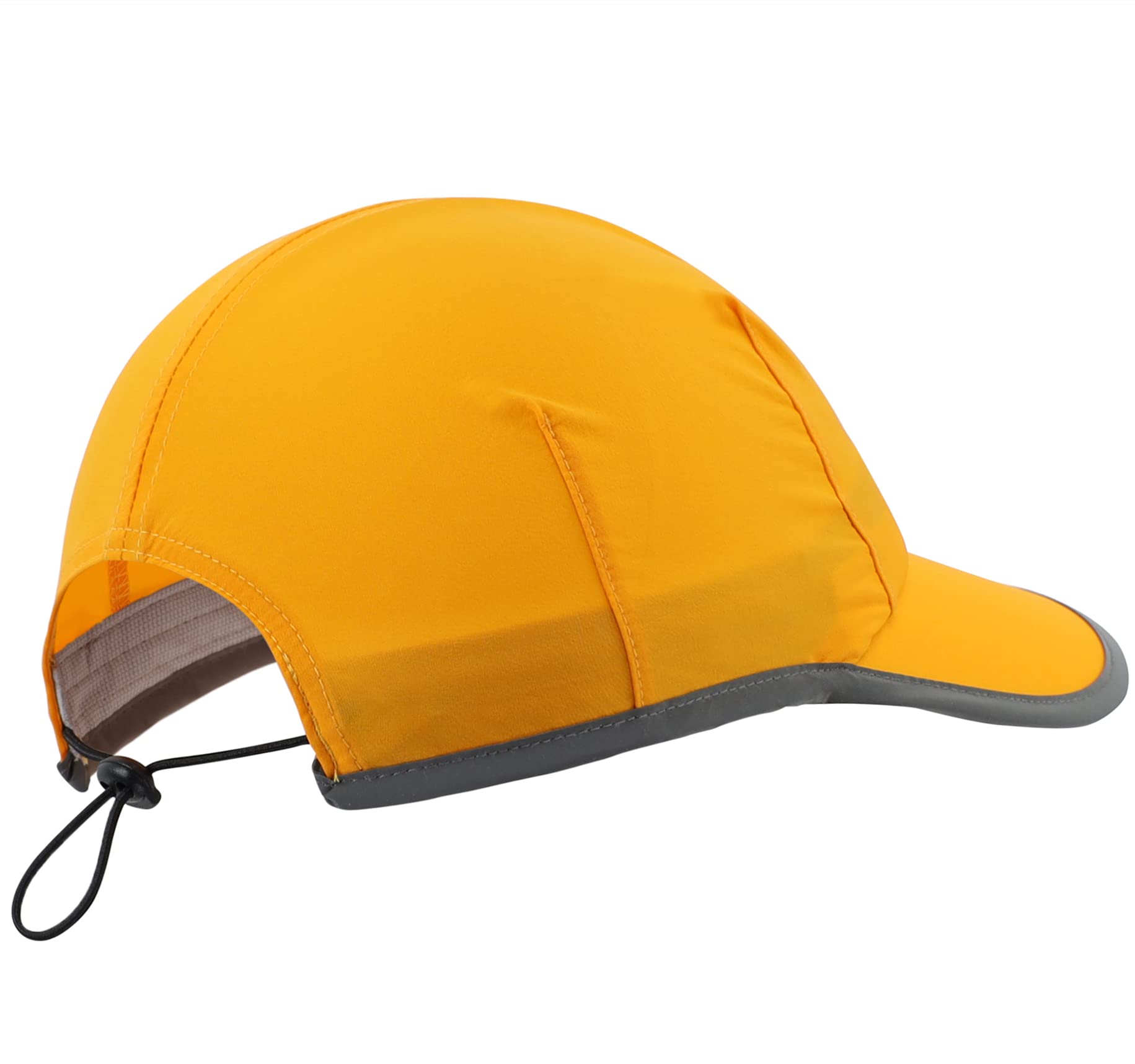 Connectyle Outdoor Breathable Relaxed Fit Running Hat Quick Dry Adjustable Tennis Sports Cap Orange