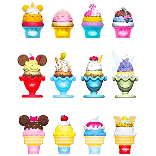 DeLectables Disney Blind Bag Bundle - 6 Pack Disney Party Favors for Kids Featuring Mix Match & Stack Ice Cream Figures | Disney Party Supplies
