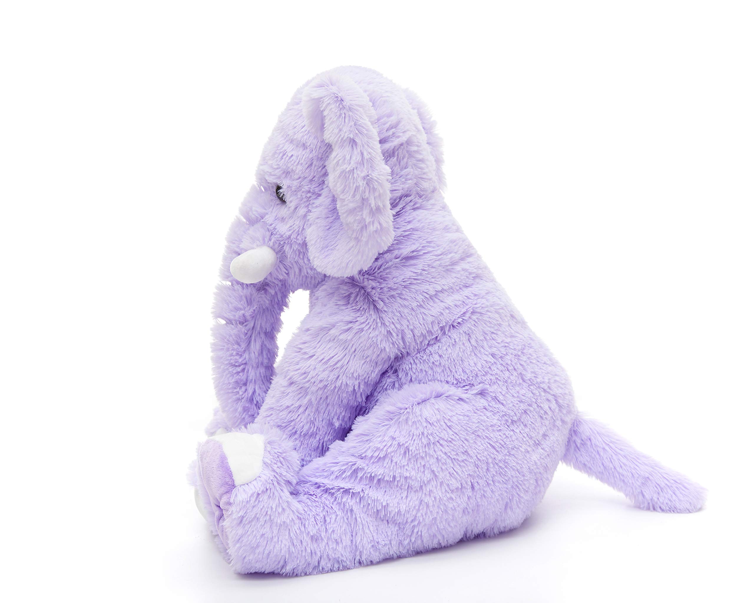 Toys Studio 19.6 Inch Stuffed Elephant Animal Soft Giant Elephant Plush Gift for Girls, Boys (Purple)…