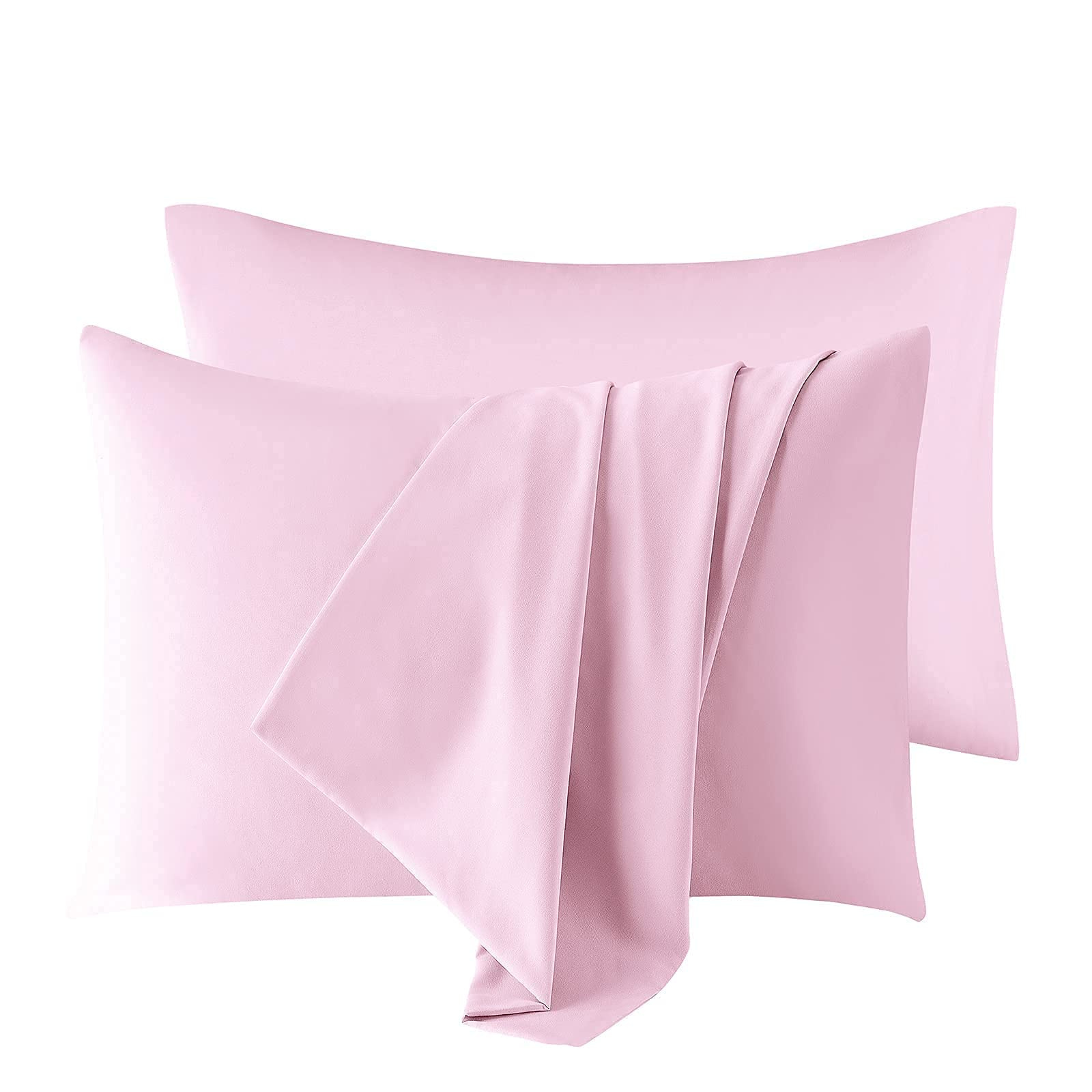 Chvonttow 6 Pieces King Size Bed Sheets Set Brushed Microfiber Sheets Set 1800 Thread Count Luxury Soft Bedding Sheets, Deep Pocket, Wrinkle, Fade Resistant (King, Pink)