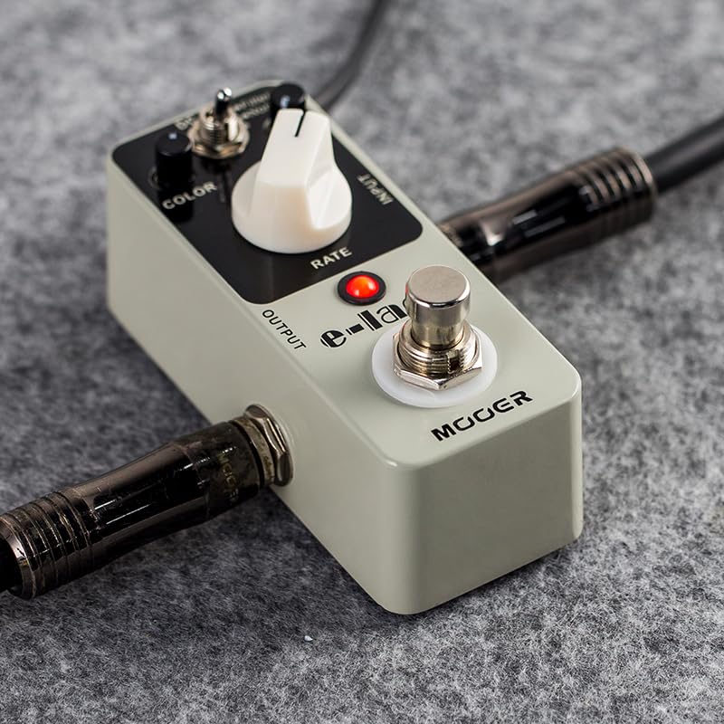MOOER E-lady Analog Flanger Pedal, Filter Mode, Oscillator effects, Ture Bypass