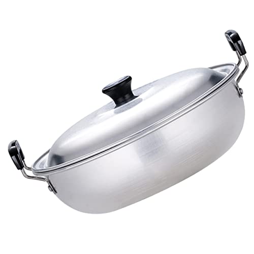 GANAZONO Instant Noodle Pots Cooking Pot Mini Pan Mini Saucepan 3pcs Small Aluminum Pan Ramen Pot Soup Pot Plastic Mini Korean Noodle Pot Korean Ramen Pot Biryani Cooking Pot