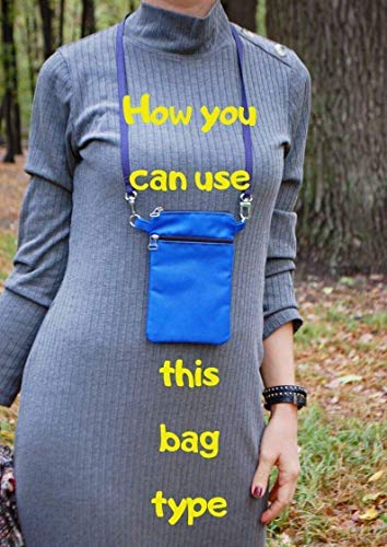 Small Neck Purse Bag Cell Phone, Mini Travel Neck Pouch Wallet, Sleeve Cellphone Case