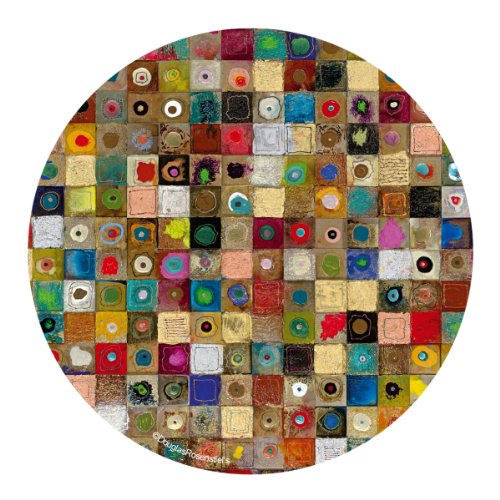 Thirstystone Drink Coasters, All Natural Stone with Non-Slip Cork Backing, Drink Absorbent & Protects Table, Great for Gifts, Galvanize (Set of 4),TSZQ2