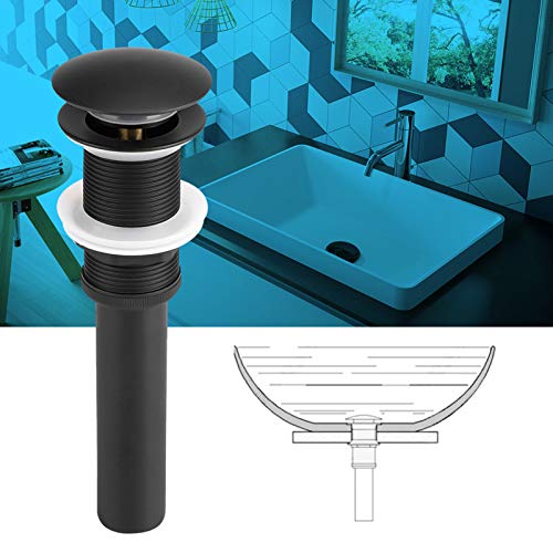 Pyhodi Basin Sink Durable Solid Bathroom Sink Easy to Install Bathroom for Kitchen